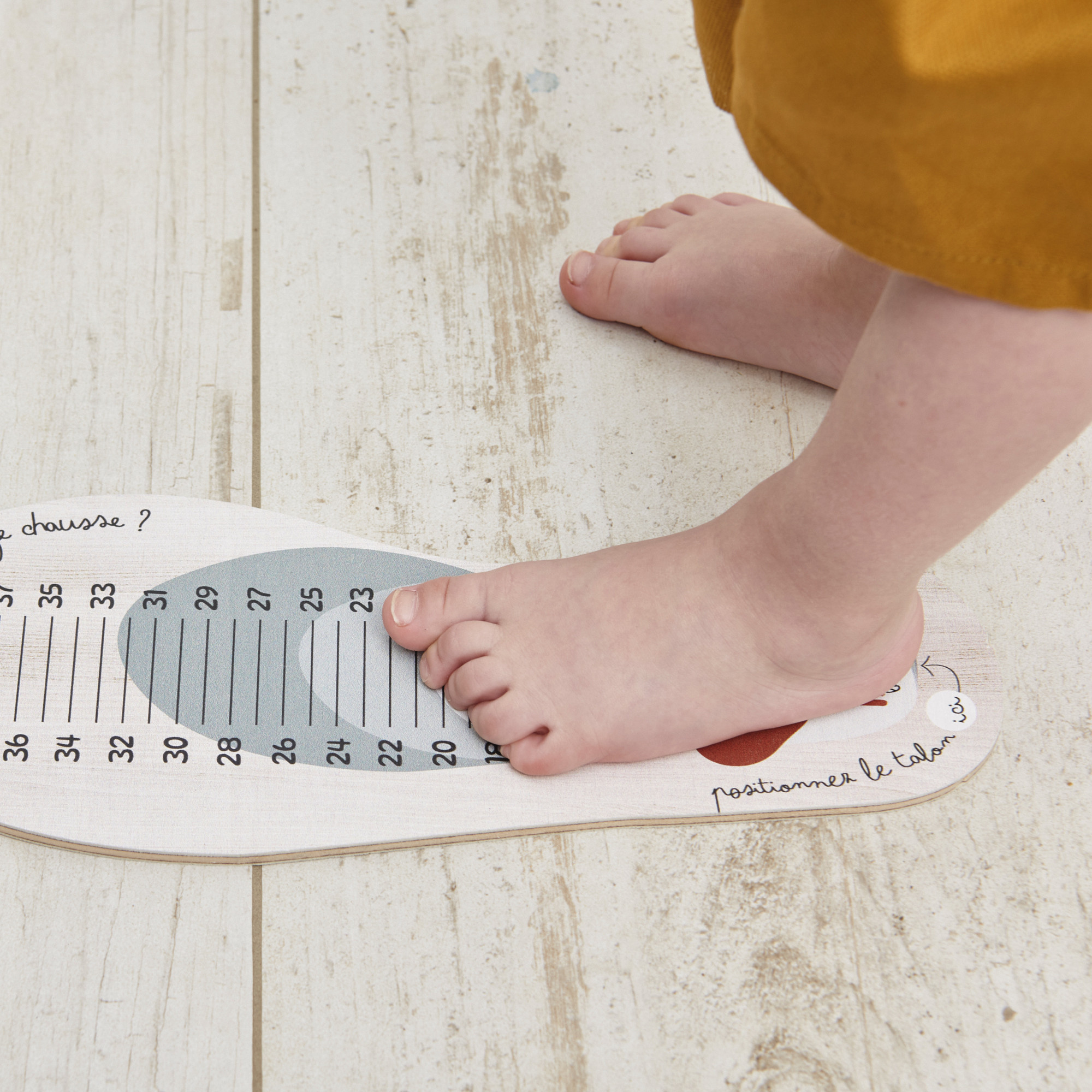 Toise Pédimetre Lion Toise mesurer les pieds de son enfant
